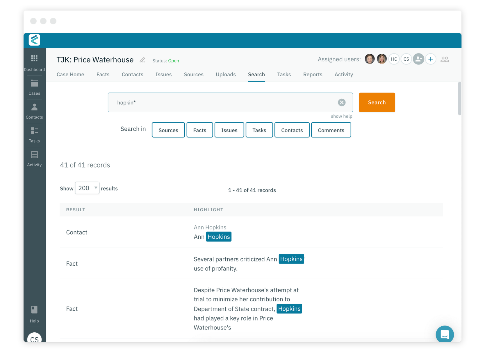 Case Management Software for Attorneys & Lawyers: CaseFleet